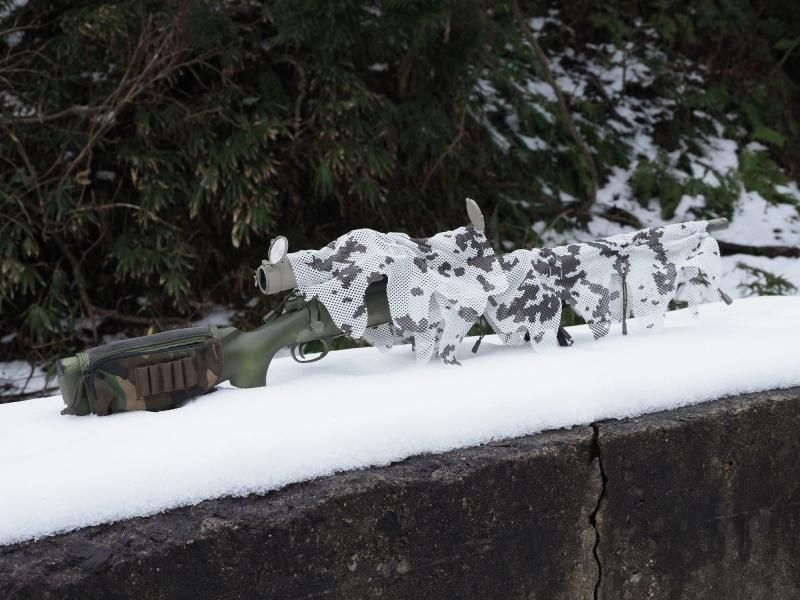 SCG RIFLE CAMO SYSTEM Snow Version - G.A.W.ウェブショップ